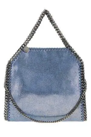 Stella McCartney Light Shaggy Deer Falabella Handbag - Blue