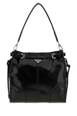 Prada Leather Bonnie Shoulder Bag