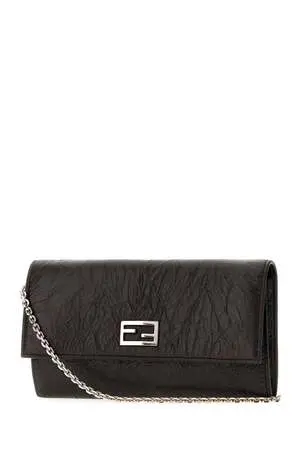 Fendi Leather Tube Wallet