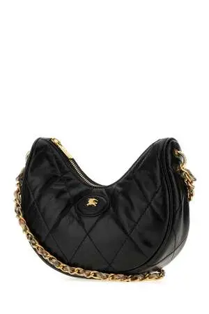 Burberry Leather Horseshoe Shoulder Bag
