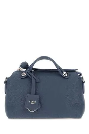 Fendi Air Force Leather Mini The Way Soft Handbag - Blue