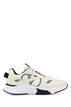 Valentino Garavani Mesh And Suede Demiverity Sneakers - Multicolor