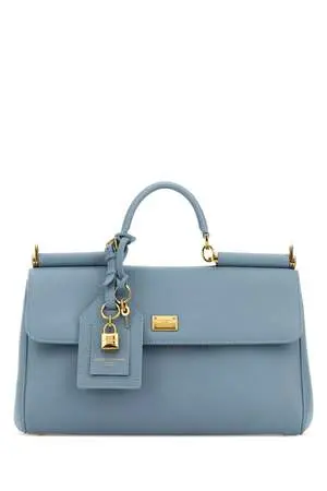 Dolce & Gabbana Light Leather My Sicily Handbag - Blue