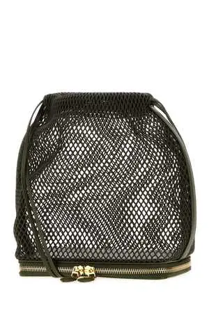 Alaïa Olive Le Pochon Bucket Bag