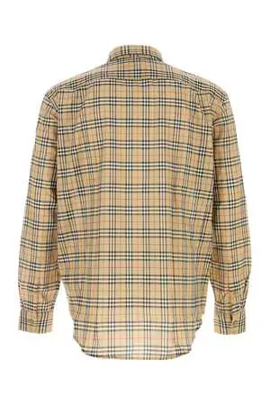 Burberry Embroidered Cotton Shirt