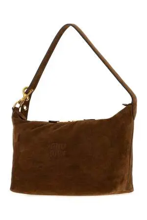 Miu Miu Suede Shopping Bag