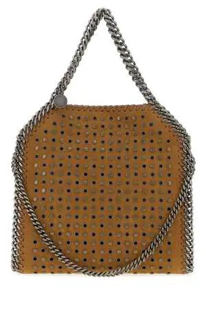 Stella McCartney Camel Alter Suede Falabella Handbag - Brown
