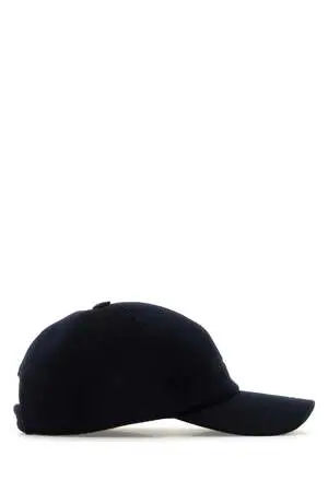 Zegna Midnight Cashmere Baseball Cap