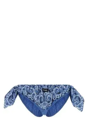 Miu Miu Printed Poplin Brief - Multicolor