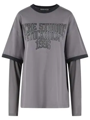 Acne Studios Cotton T-shirt - Purple