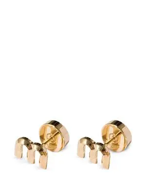 Miu Miu Metal Earrings - Silver