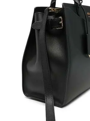 Prada Borsa A Mano Prelude Large In Pelle - Black