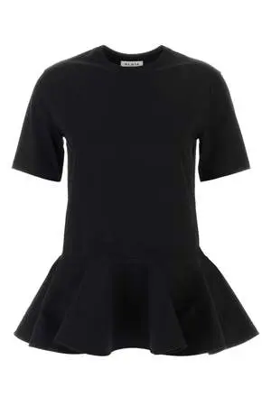 Alaïa Cotton T-shirt - Black