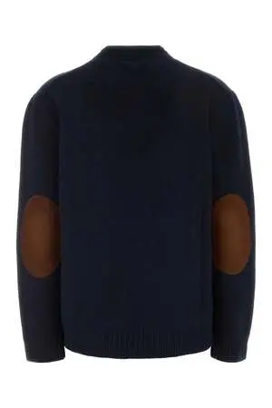 Prada Navy Wool Sweater - Blue