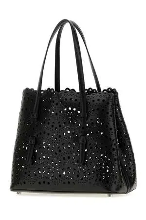Alaïa Leather Mina 25 Handbag