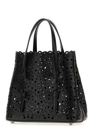 Alaïa Leather Mina 20 Handbag