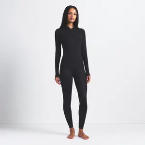 Nike Skims Satin Shine High-waisted Bonded 26" Leggings - Black