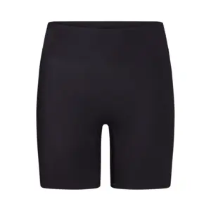 Nike Skims Satin Shine High-waisted 5" Biker Shorts - Black