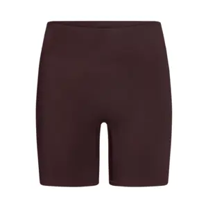 Nike Skims Satin Shine High-waisted 5" Biker Shorts - Brown