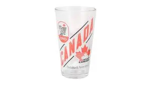 OVO X Hockey Canada 15oz Drinking Glass - Clear