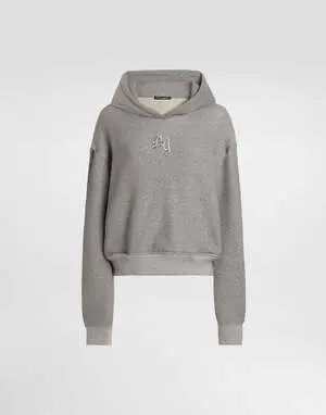 Dolce & Gabbana Embroidered Fleece Hoodie