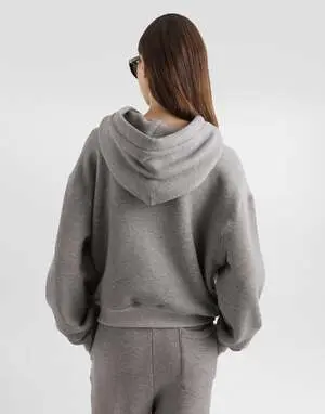 Dolce & Gabbana Embroidered Fleece Hoodie