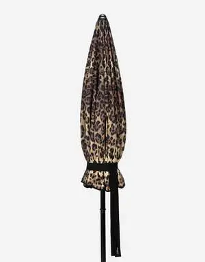 Dolce & Gabbana Outdoor Umbrella With Leopard Print