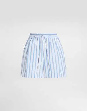 Stripes Shorts For Women