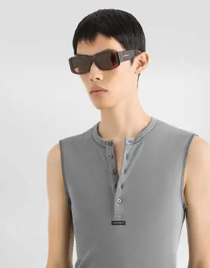 Dolce & Gabbana Cotton Serafino T-shirt