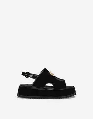 Dolce & Gabbana Patent Leather Sandals