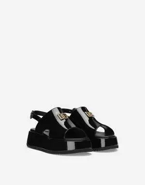 Dolce & Gabbana Patent Leather Sandals