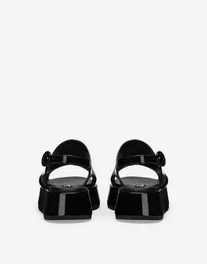 Dolce & Gabbana Patent Leather Sandals