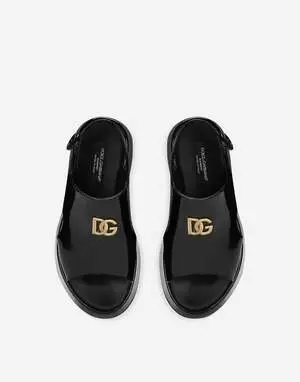 Dolce & Gabbana Patent Leather Sandals