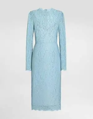 Dolce & Gabbana Cordonetto Lace Sheath Dress