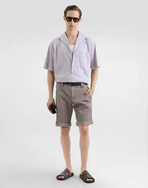 Dolce & Gabbana Striped Cotton Poplin Shirt