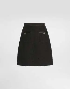 Dolce & Gabbana Basketweave A-line Skirt