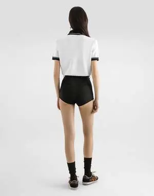 Dolce & Gabbana Piqué Polo Shirt With Embroidery