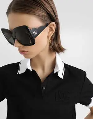 Dolce & Gabbana Piqué Polo Shirt With Embroidery