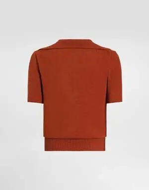 Dolce & Gabbana Smooth Knit Polo Shirt