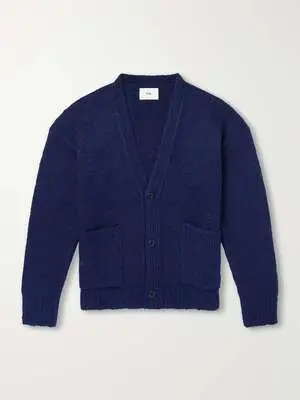 Folk Knitted Cardigan - Blue