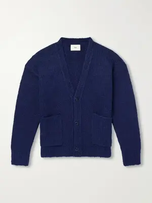 Folk Knitted Cardigan - Blue