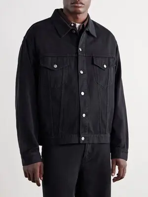 A.PRESSE Cotton And Silk-blend Piqué Jacket