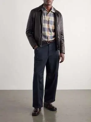 A.PRESSE Cotton-twill Trousers