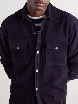 Altea Suede Shirt Jacket