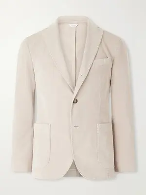 Boglioli Cotton-blend Corduroy Suit Jacket - Neutrals