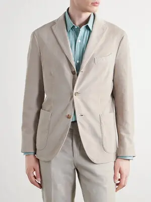 Boglioli Cotton-blend Corduroy Suit Jacket
