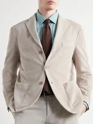 Boglioli Cotton-blend Corduroy Suit Jacket
