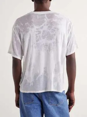 SATOSHI NAKAMOTO I Love Satoshi Printed Distressed T-shirt
