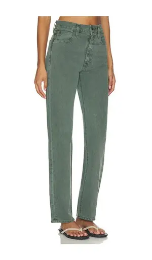 SLVRLAKE London Straight Leg Jean