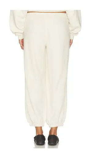 SKIMS Drapey French Terry Cropped Low Rise Jogger